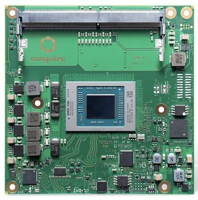 Avec Congatec, le processeur Ryzen V2000 d’AMD arrive sur un module COM Express