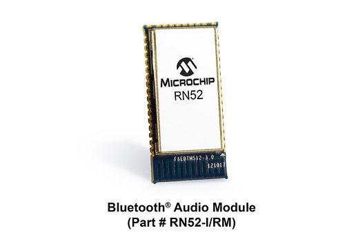 Microchip simplifie l’intégration d’une fonction Bluetooth audio