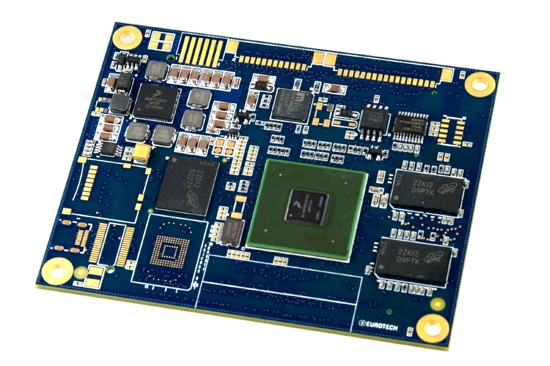 Eurotech se lance sur le marché des modules COM basés sur des cœurs ARM