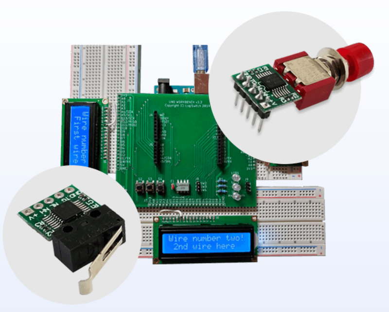 Digi-Key Electronics distribue les commutateurs anti-rebond de LogiSwitch
