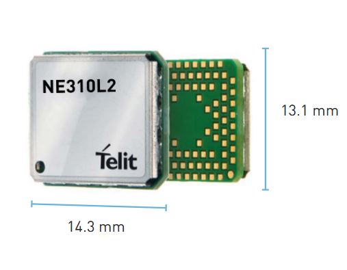 Telit propose un module radio NB-IoT de 13,1 x 14,3 mm doté d’une SIM ...