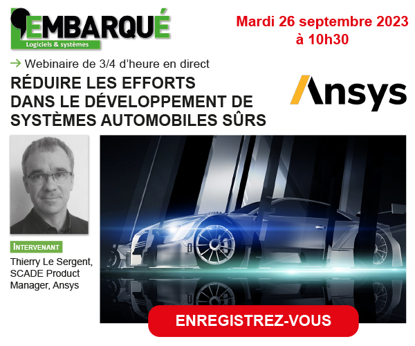 Assistez demain gratuitement au webinaire Ansys sur le développement ...