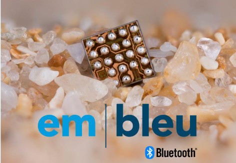 EM Microelectronic réduit à 1,8 x 1,8 mm les dimensions d’une puce Bluetooth 5.4 ultrasobre