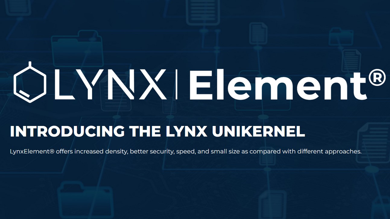 Lynx Software lance le premier "unikernel" professionnel compatible ...
