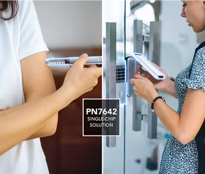 NXP combine, dans une puce, cœur Arm Cortex-M33, lecteur NFC et niveau ...