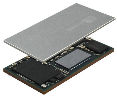 Une puce à logique programmable MPSoC Xilinx Zynq UltraScale+ se glisse ...