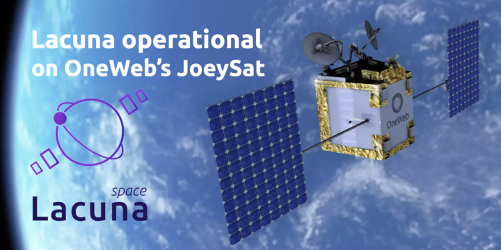 Lacuna met en service une passerelle de communication IoT sur un satellite de OneWeb