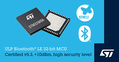 STMicroelectronics dévoile des microcontrôleurs compatibles Bluetooth 5 ...